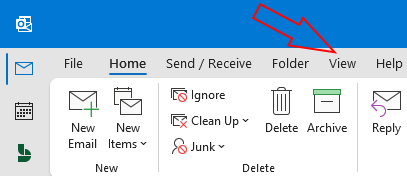 How To Change Outlook Settings: View Settings - Macnamara ICT